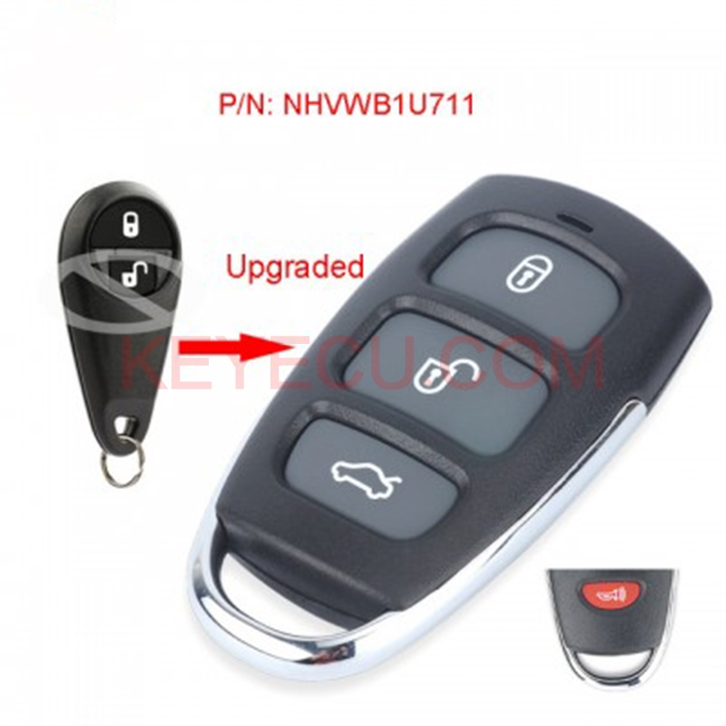 Upgraded Remote Car Key Fob 2+1 Button for Subaru Baja Forester Impreza ...
