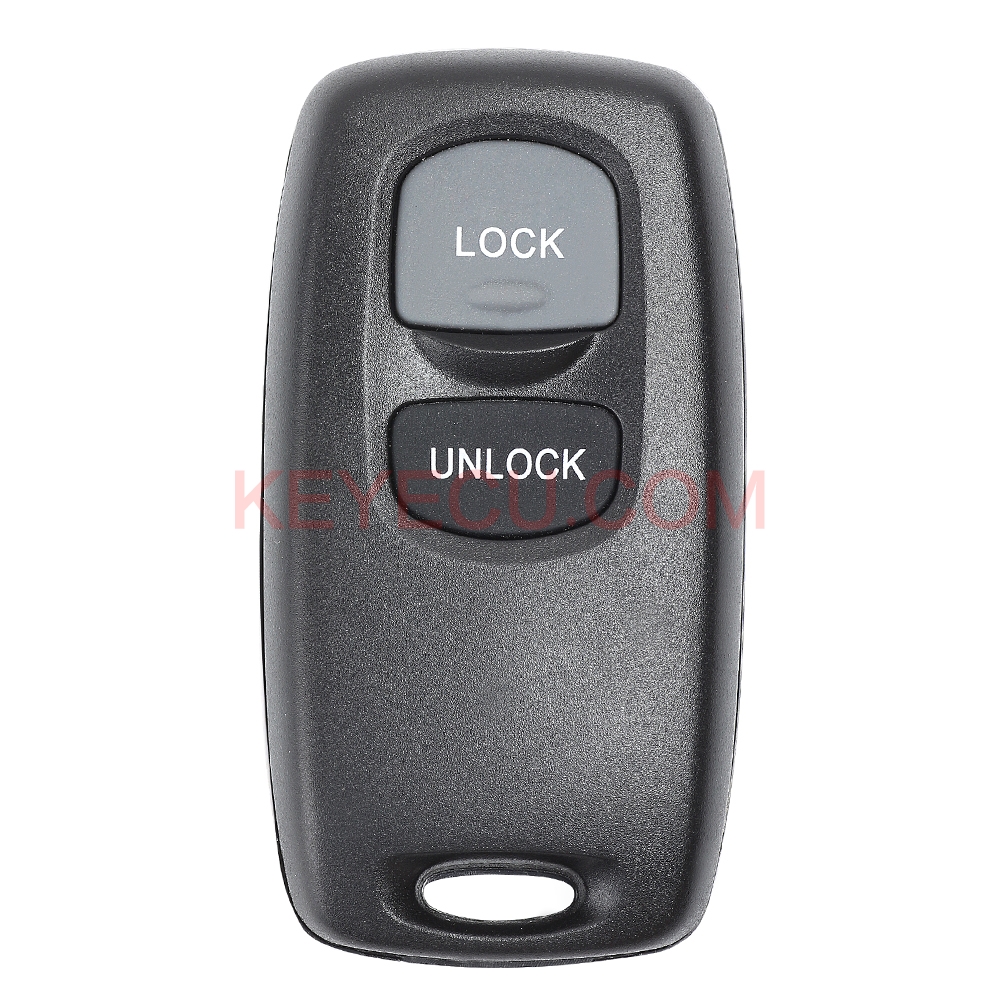 Replacement 2 Button Remote Car Key Shell for Mazda 2 3 6 323 626 MPV ...