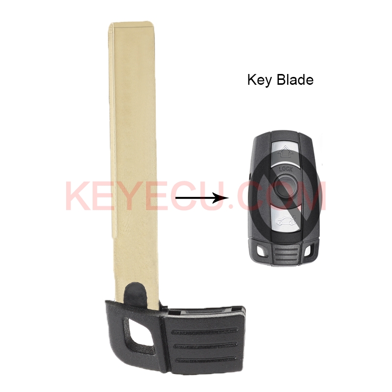 Uncut Replacement Insert Emergency Key Blade for BMW E60 E61 E70 E90 ...