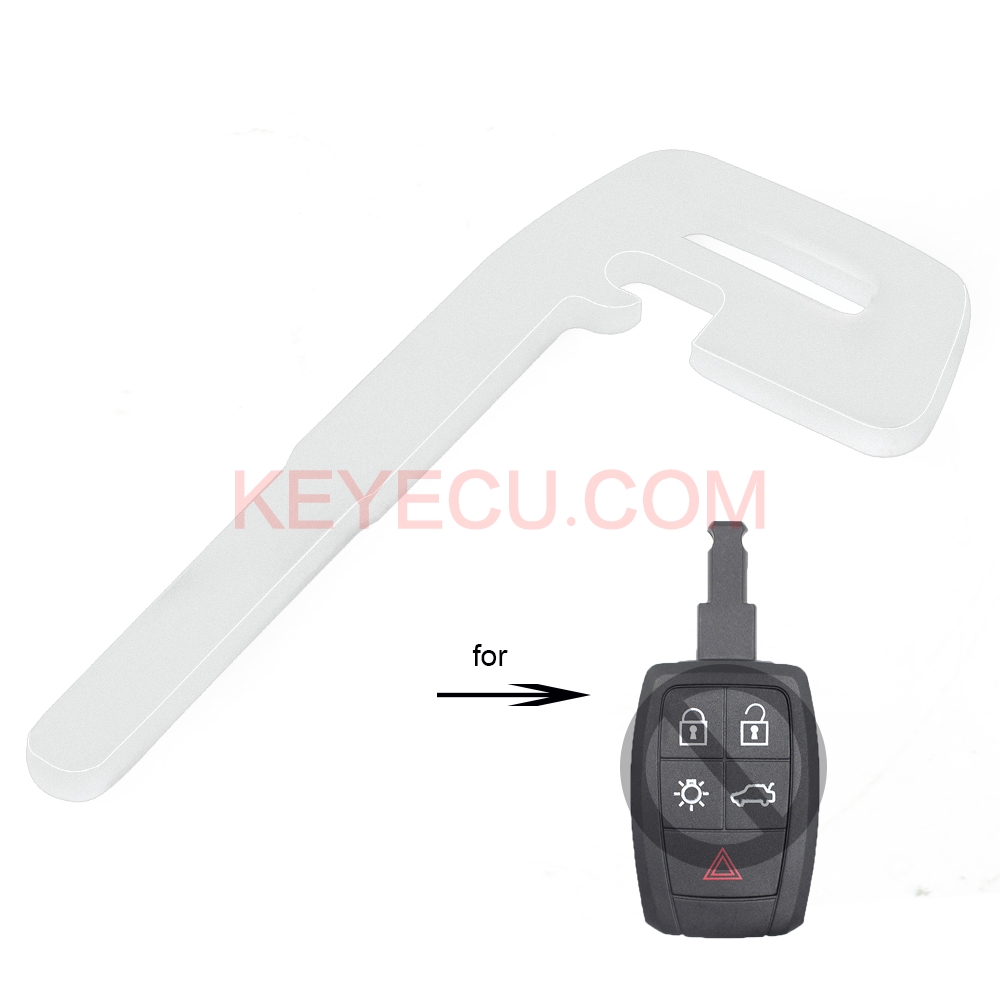 Uncut Remote Entry Key Blade for Volvo C30 C70 S40 V50,For Volvo