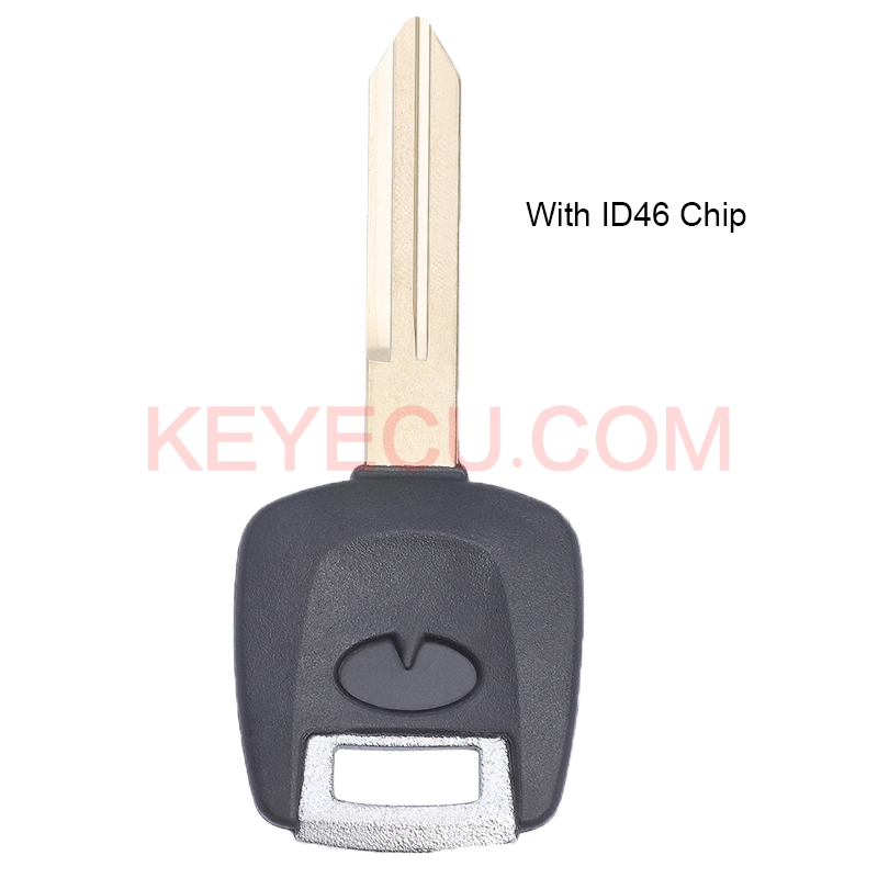 Transponder Key ID46 Chip for Infiniti G35 QX56 Uncut NI04PT,For Infiniti