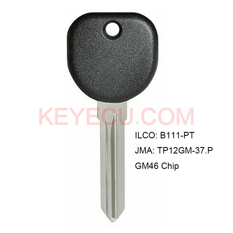 Transponder Keys Ignition GM46 Chip Small Single Hole Chip Circle Plus ...