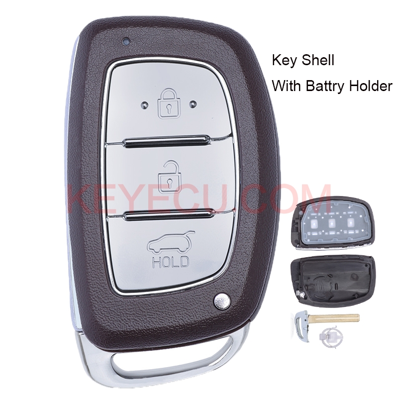 Smart Remote Key Shell 3 Button for Hyundai IX25 IX35 Elantra Sonata ...