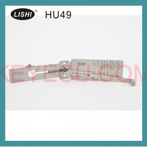 LISHI HU49 2-in-1 Auto Pick and Decoder for Jetta Santana,Lishi Lock Pick
