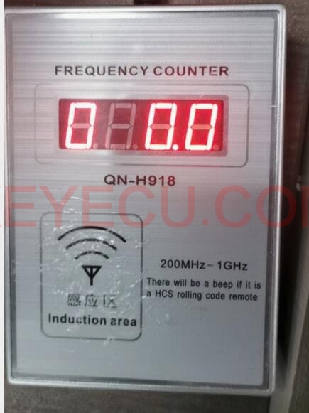 Frequency Tester IR Tester Remote Key Frequency Tester (Frequency Range ...