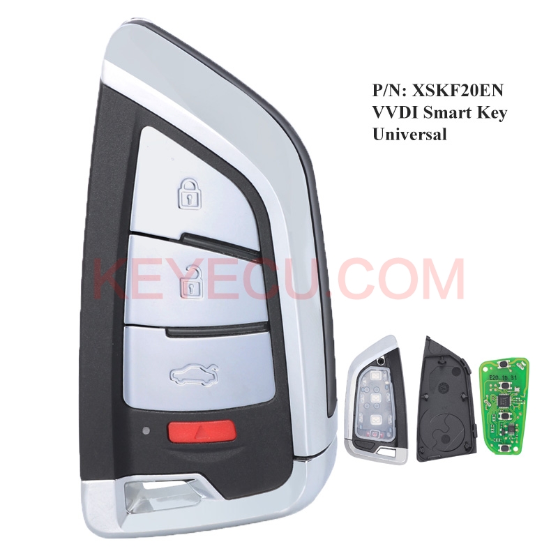 XHORSE 4 Buttons VVDI Universal Remotes Smart Key with Proximity ...