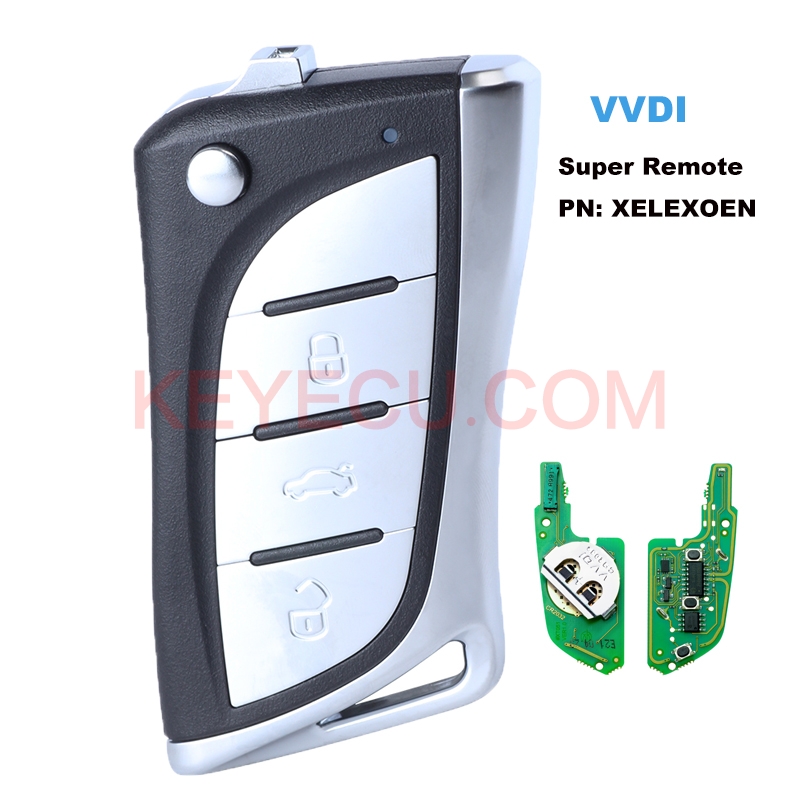 Xhorse (Super Remote) 4 Button for VVDI Remote Key Tool VVDI Mini Key ...