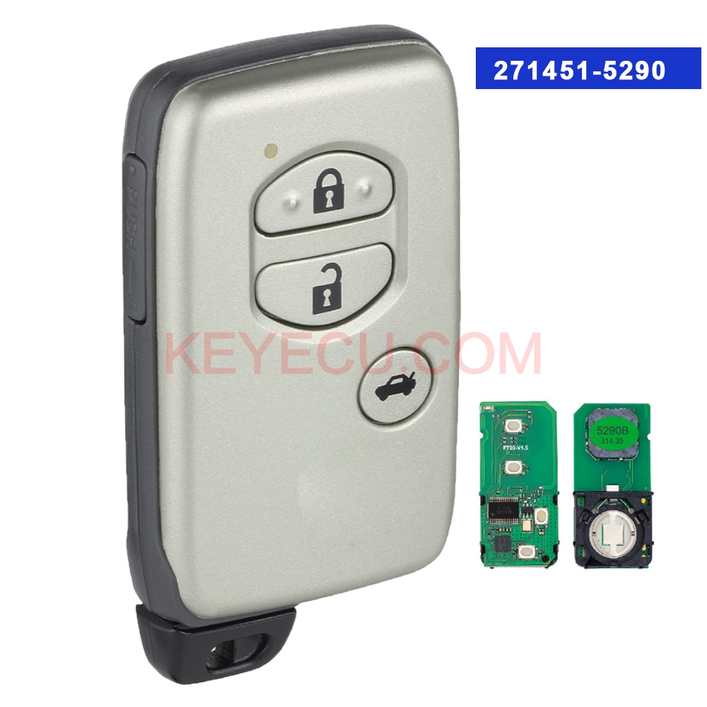 P/N: 271451-5290 GNE 3B Smart Prox Remote Key 314.3MHz/433MHz for ...