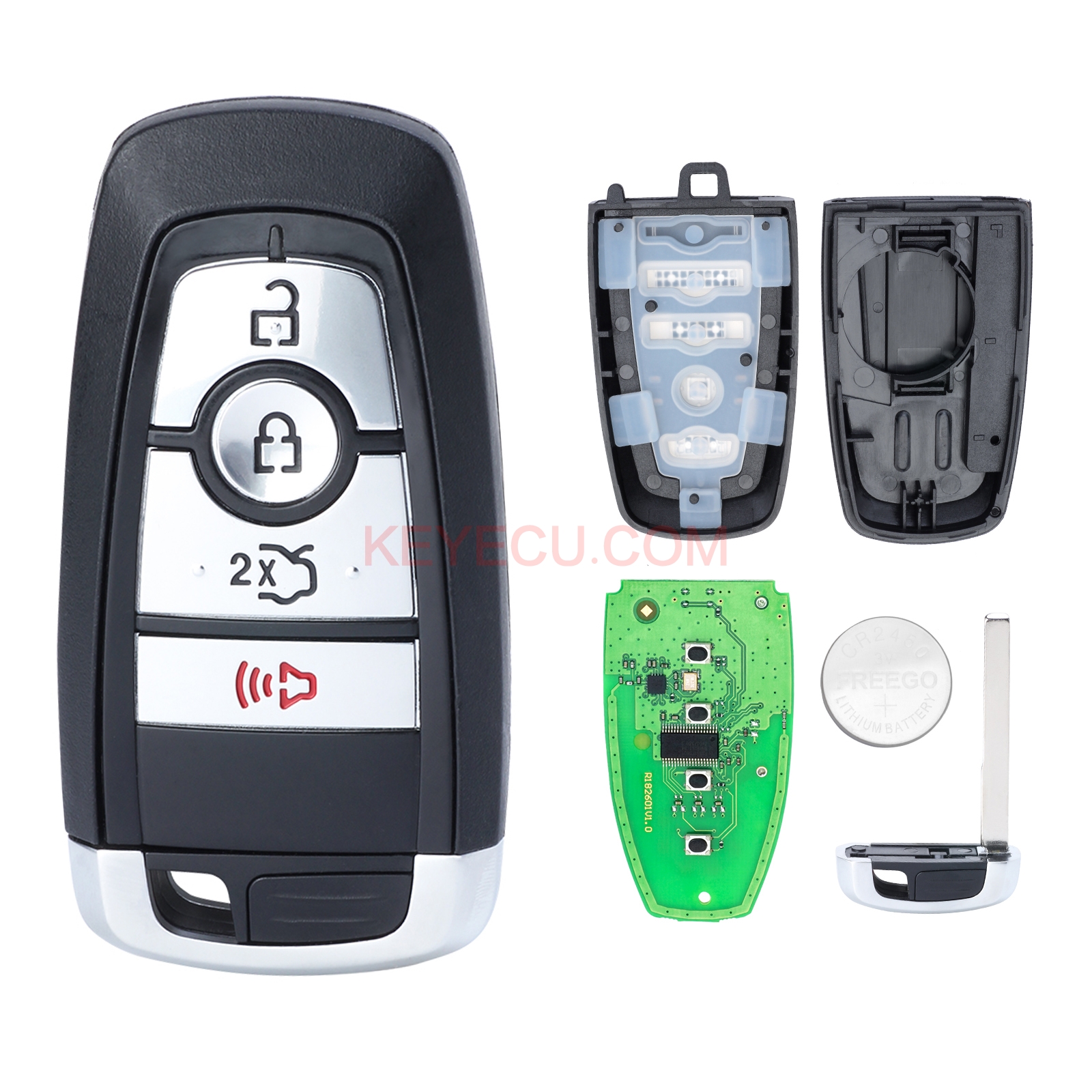 M3N-A2C931423 ,164-R8168 315MHz Smart Remtoe Key 4 Button for 2018 2019 ...