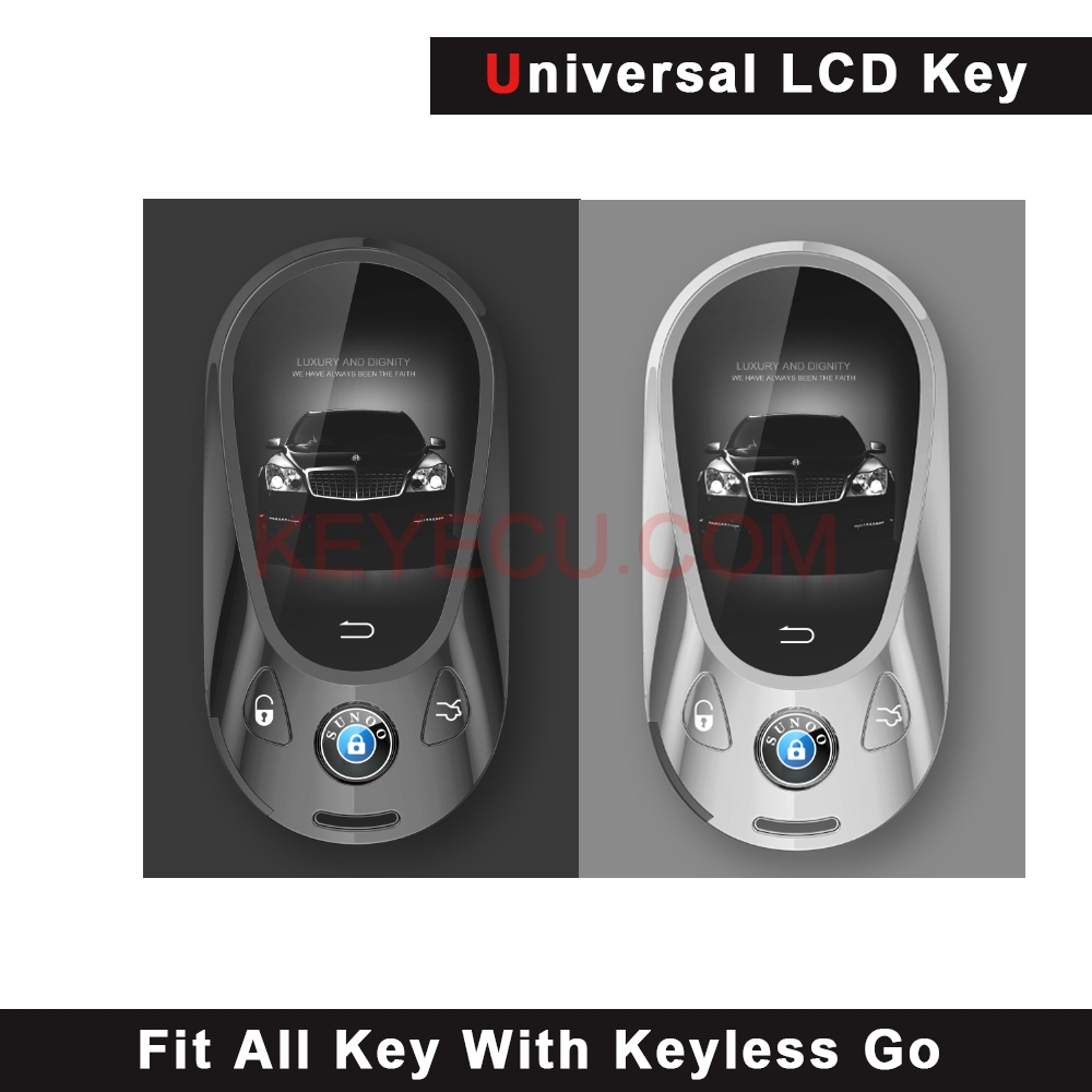 TK988 Modified Universal Touch LCD Screen Key Cover for Mercedes-Benz S ...