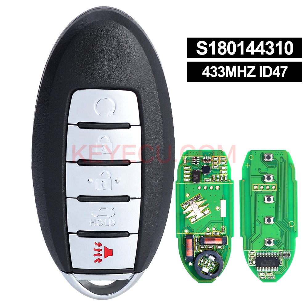 Cont #: S180144310 Smart Key 5B for Nissan Altima, Maxima 2016-2018 Fcc ...