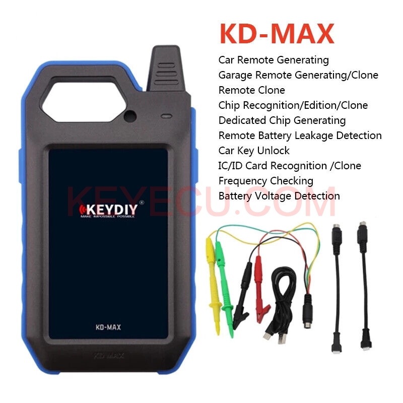 KEYDIY KD-MAX Key Tool & Remote Generator -Bundle Include 5 Universal Remote,KD Universal Remote Key