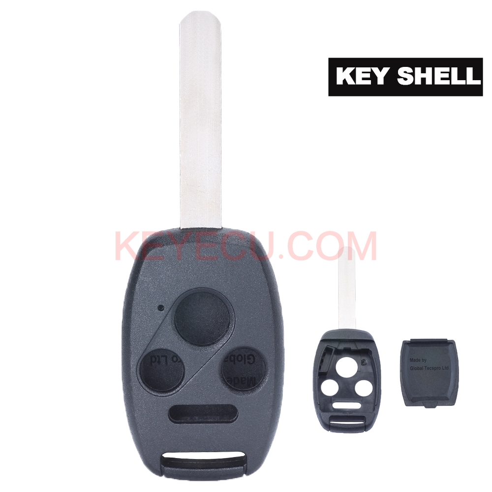 10PCS High Quality Remote Key Shell 3+1 Button Replacement for Honda ...