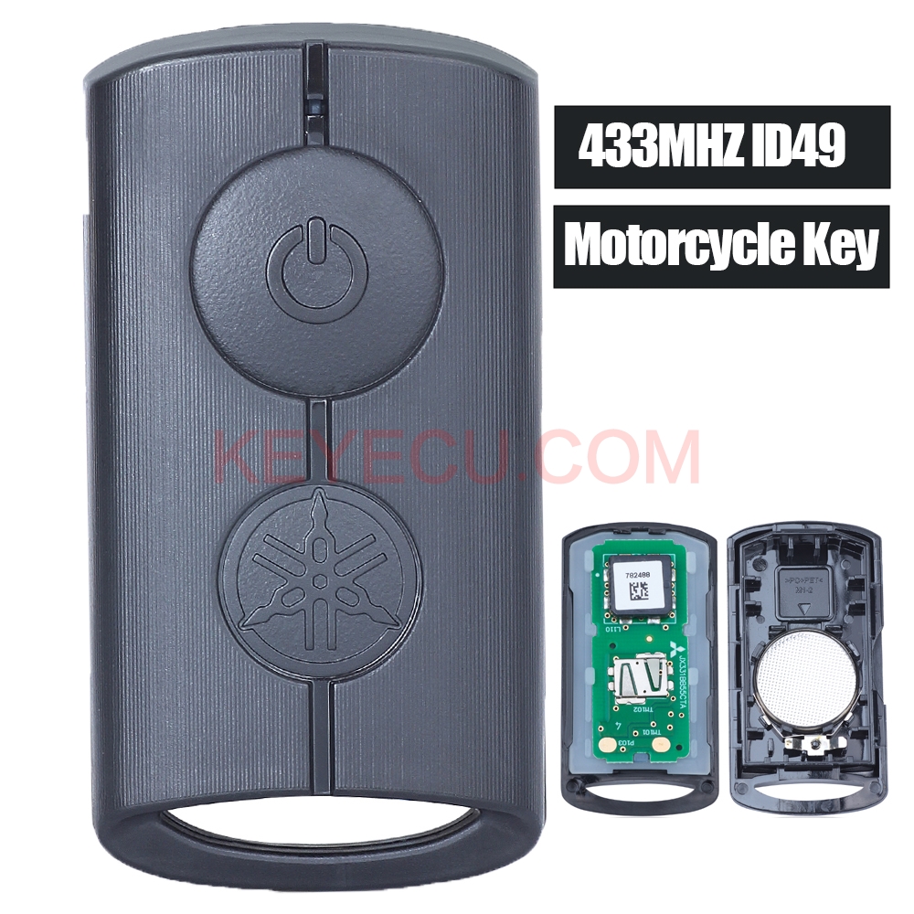 Original / Aftermarket Motorcycle Remote 315MHz / 433.92MHz ID49 Chip ...