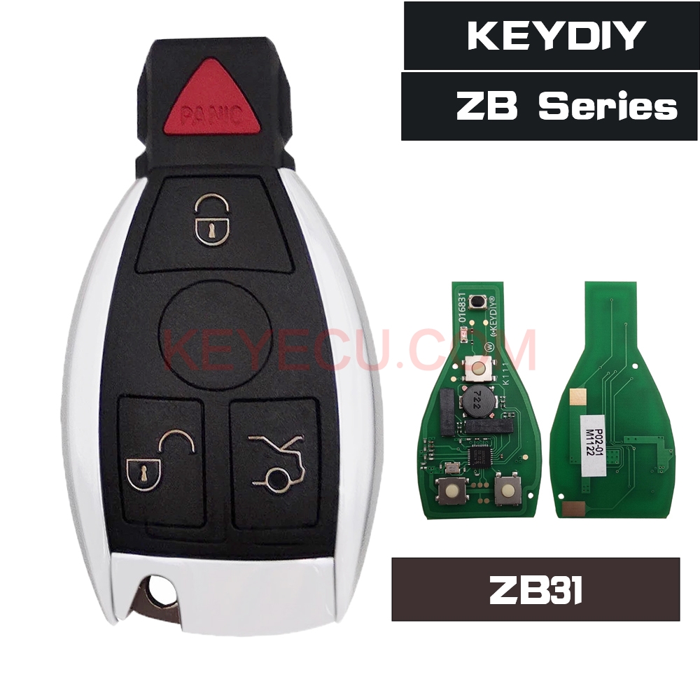 KEYDIY ZB series ZB31 Universal Smart Key Remotes Key for Benz Style ...