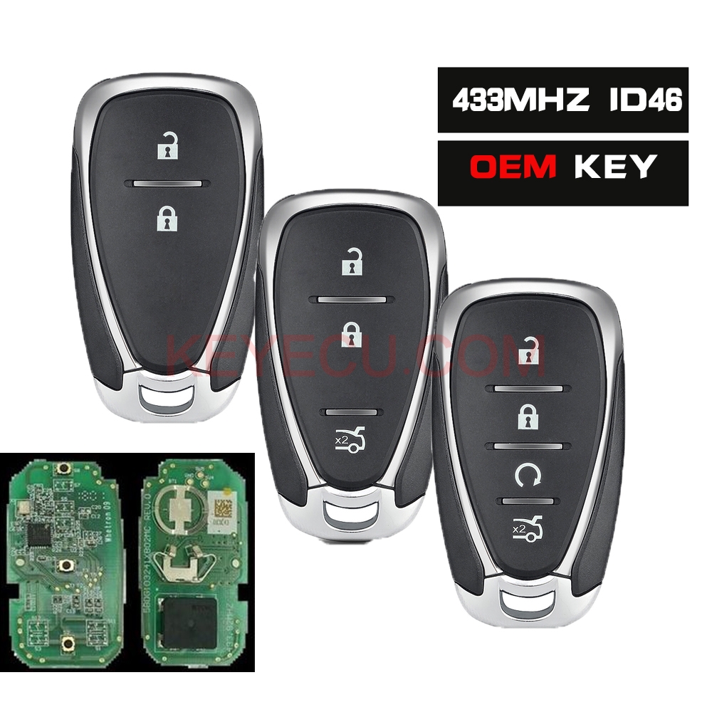 OEM Smart Remote Key Fob 2B/3B/4B 433MHz ID46 for Holden Astra ...