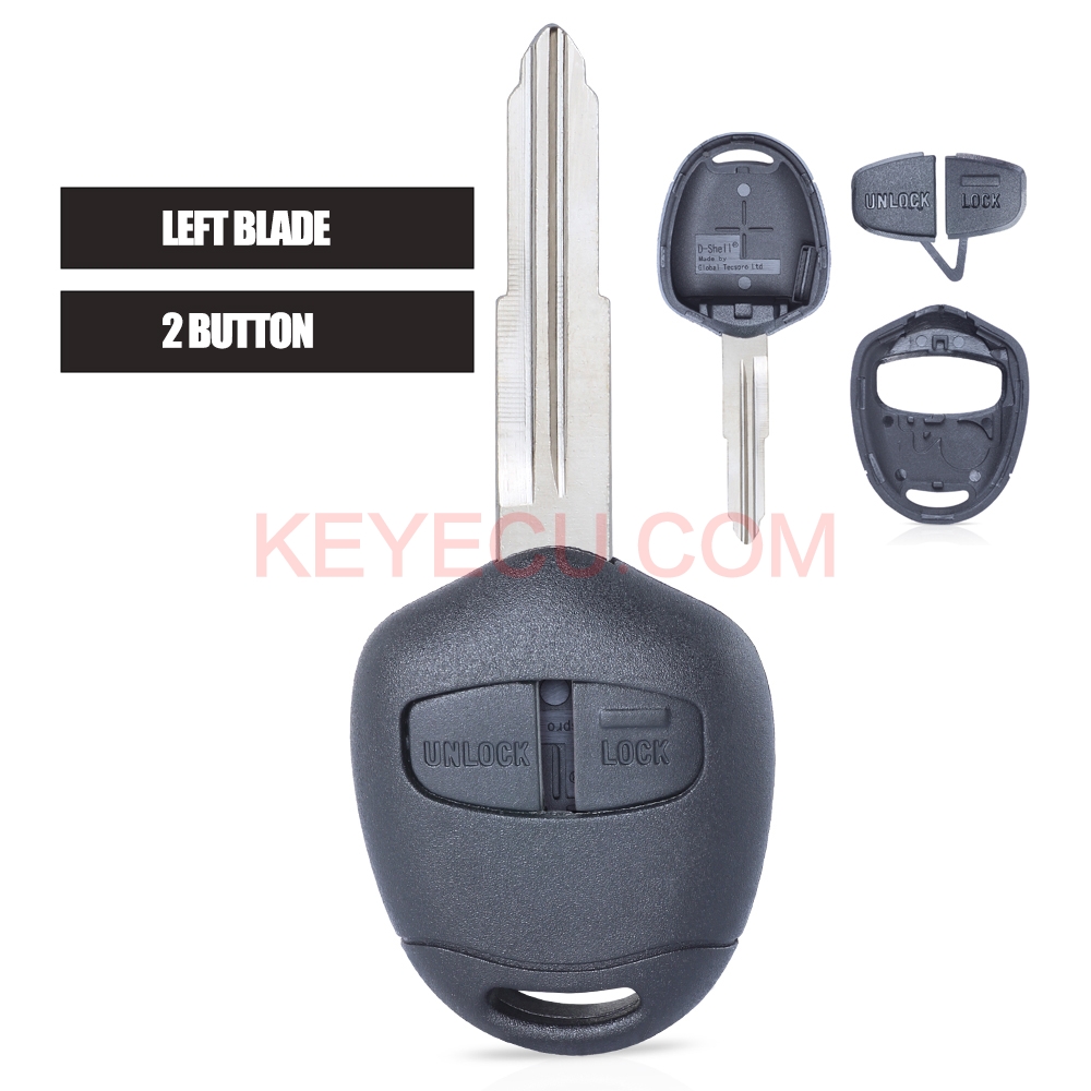 Top Quality Remote Key Shell 2 Button for Mitsubishi Pajero Triton ...