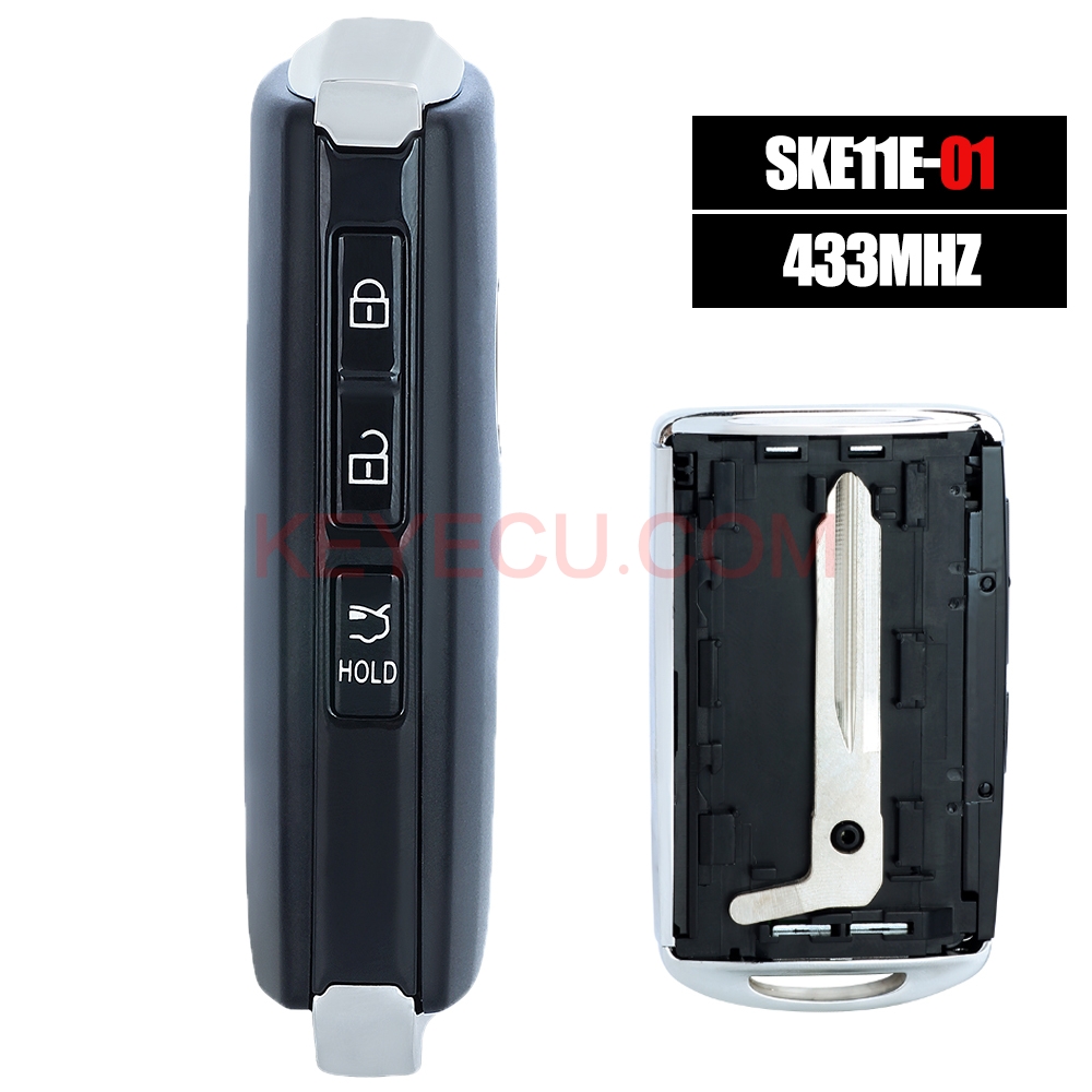 SKE11E-01 Fob 433MHz 6A Proximity Keyless Entry Go Smart Remote Key for ...