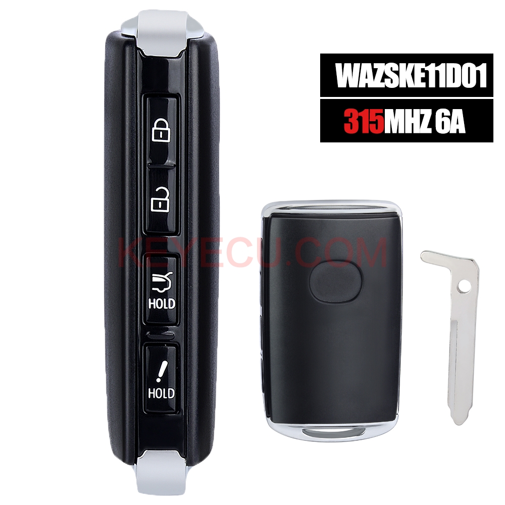 FCC ID: WAZSKE11D01 / PN: BCKA-675RYA / BCYA-67-5DY Button FSK 315MHz ...