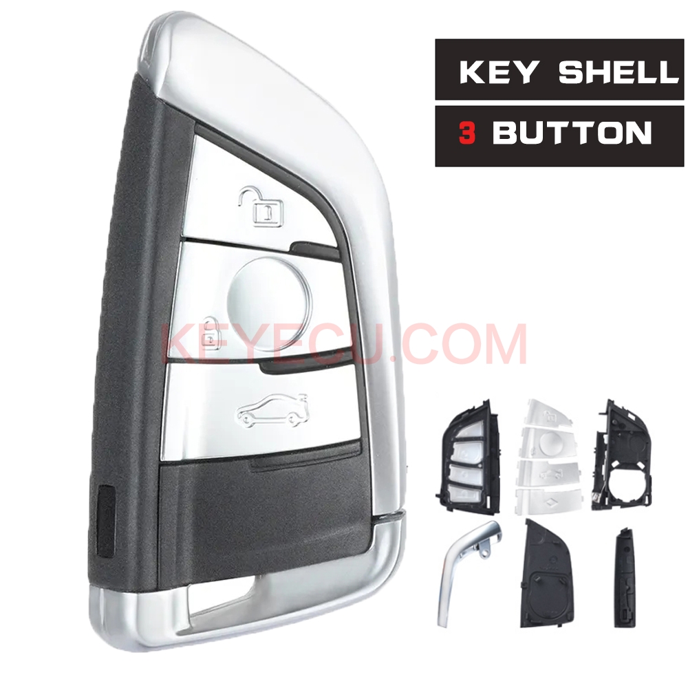 Smart Remote Car Key Shell Case 3 Button for BMW X5 X6 F15 X6 F16 G30 7 ...