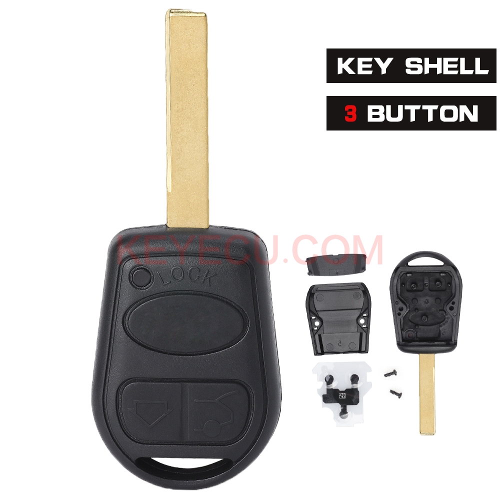 Remote Key Case 3 Button for Land Rover Range Rover L322 HSE Vogue 2002 ...
