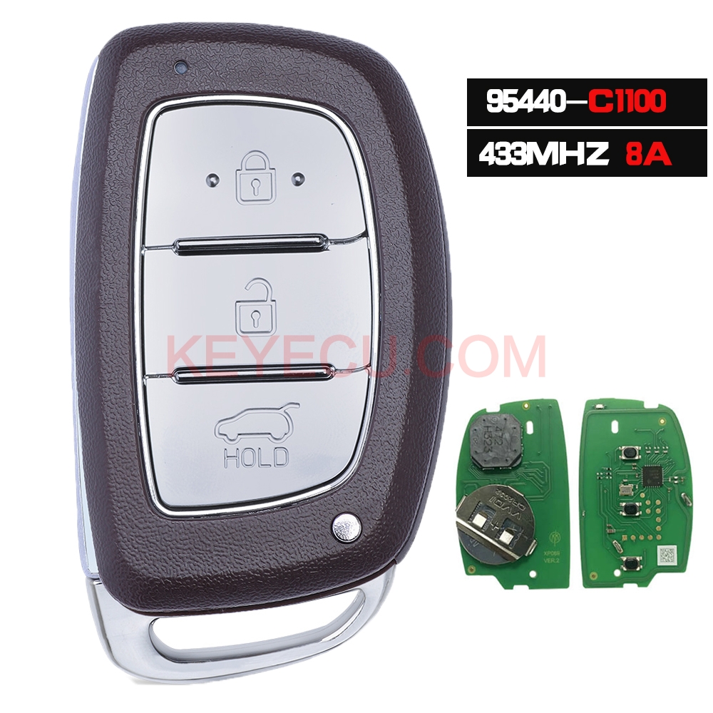 95440-C1100 / 95440-C1101 Smart Remote Key Fob 433MHz 8A Chip for ...