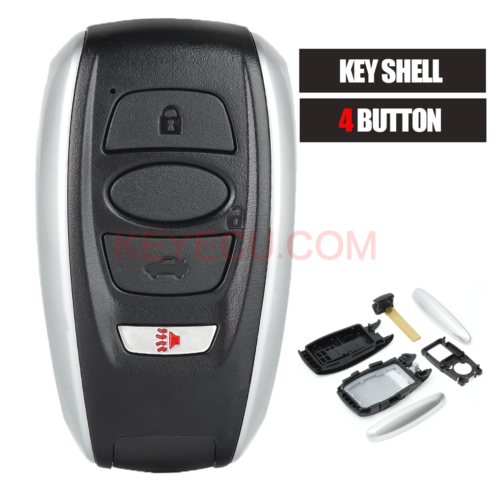 Smart Remote Key Shell 3+1 Buttons for Subaru BRZ WRX STI OUTBACK ...