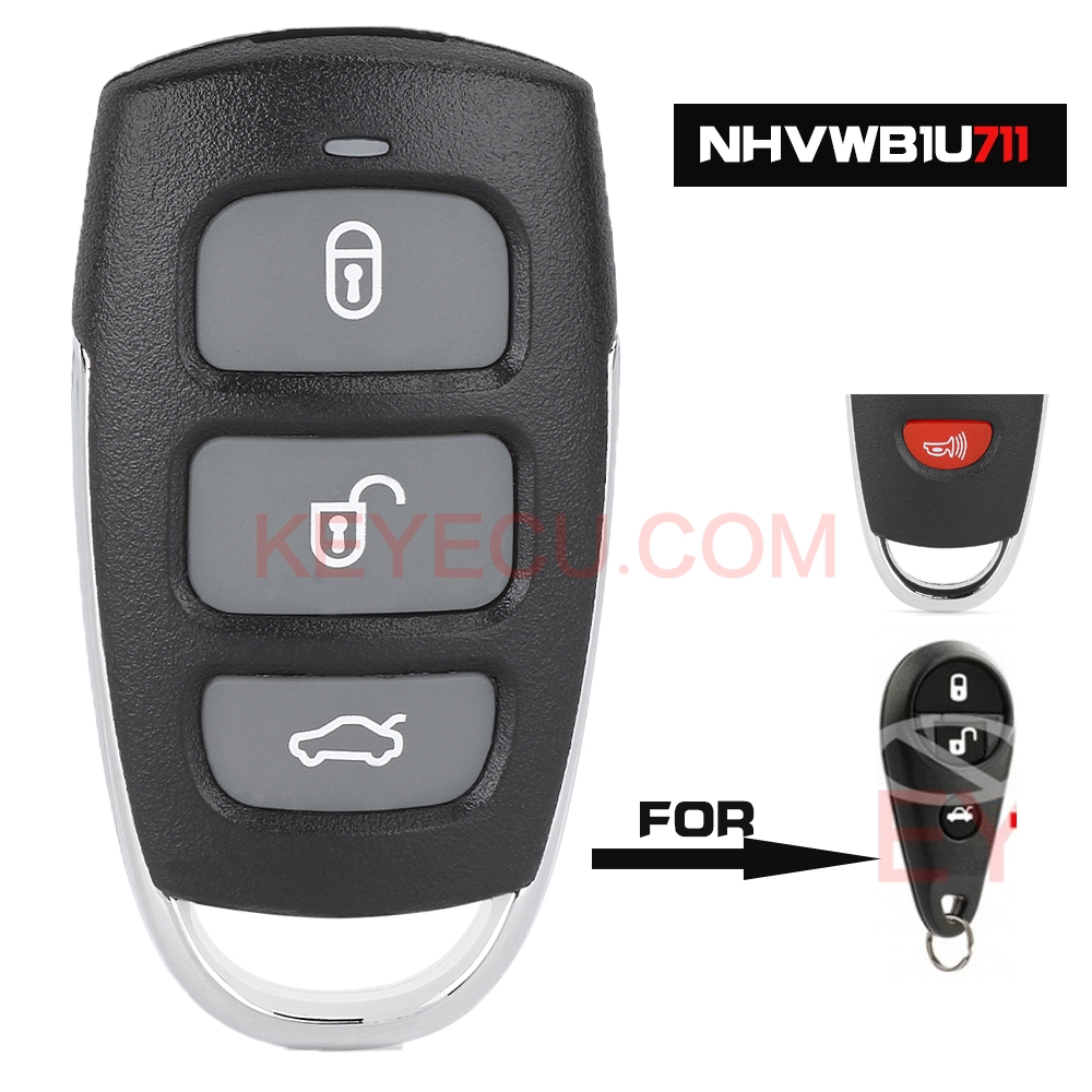 Upgraded Remote Car Key Fob 3+1 Button for Subaru Tribeca Forester ...