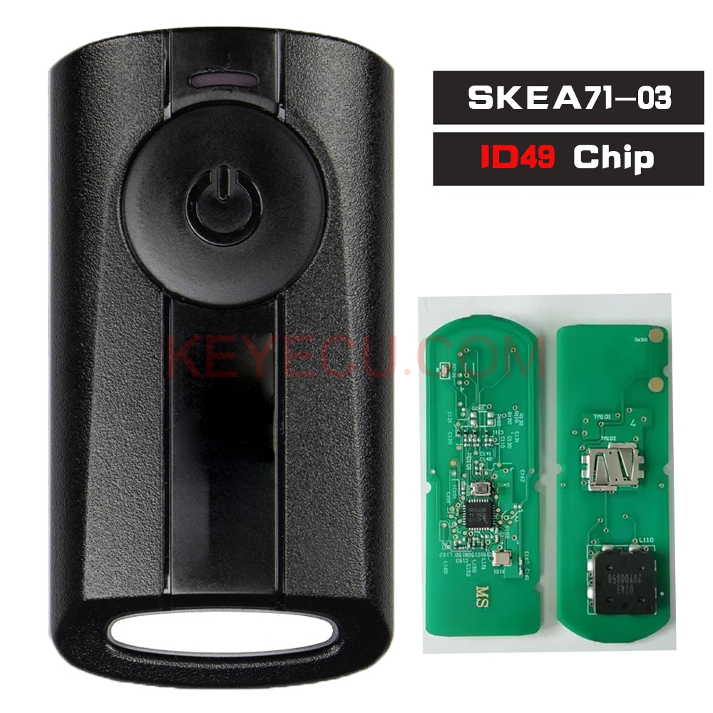 SKEA71-03 Motorcycle Remote Key 315MHz / 433MHz ID49 Chip Fob for ...