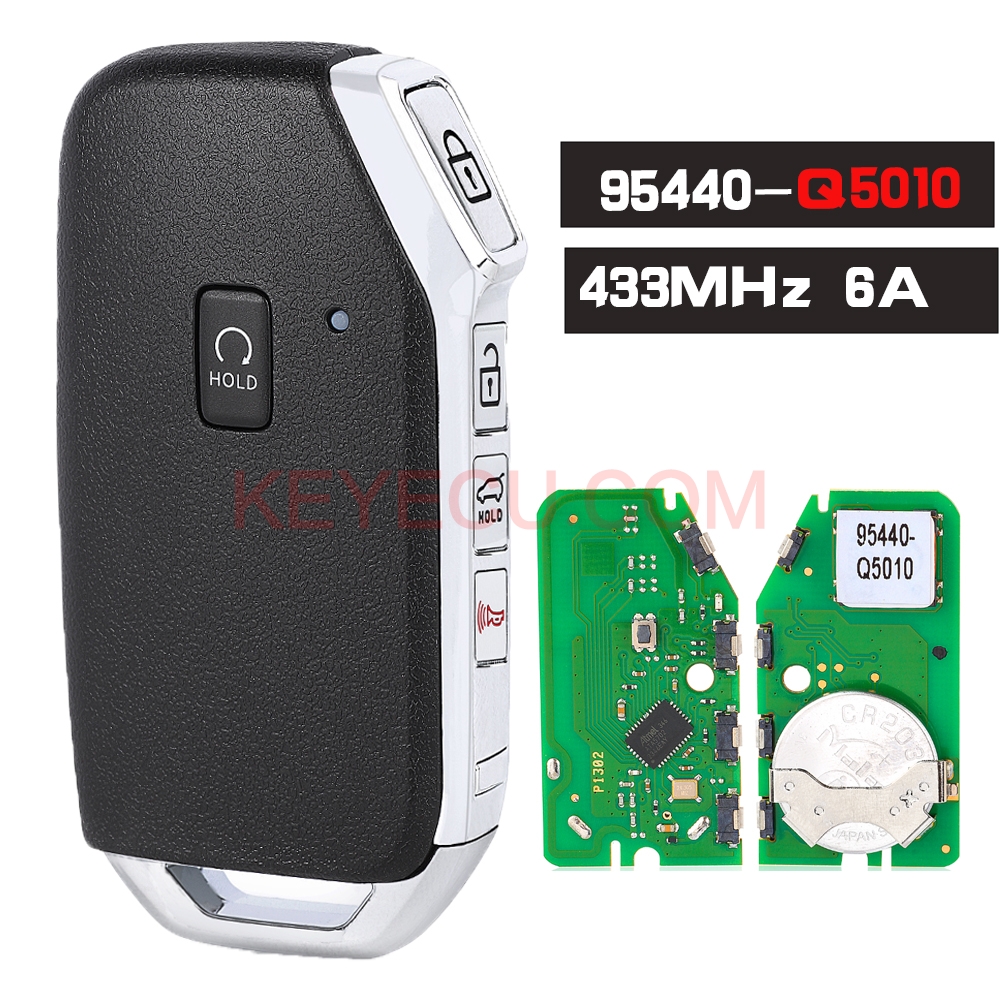 P/N: 95440-Q5010 , NYOSYEC5FOB1907 Smart Remtoe Key 433MHz 6A Fob for ...