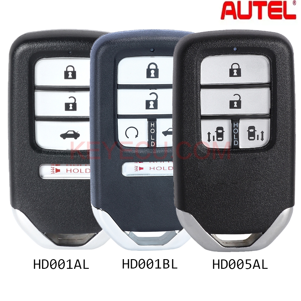 Autel PREMIUM Type IKEY HD004AL/HD005AL/HD004BL Universal Smart Remote ...