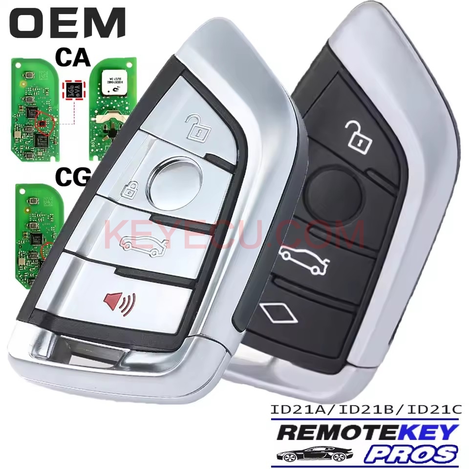 OEM Original Smart Remote Key 315MHz CA / 434MHz CA CG Fob for BMW BDM ...